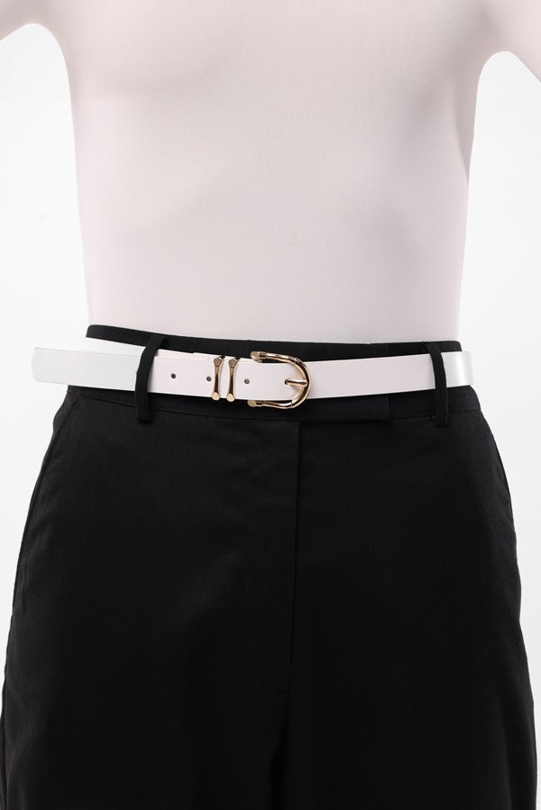 MINIMAL - Sofia - Belt - White – Minimal Store ID