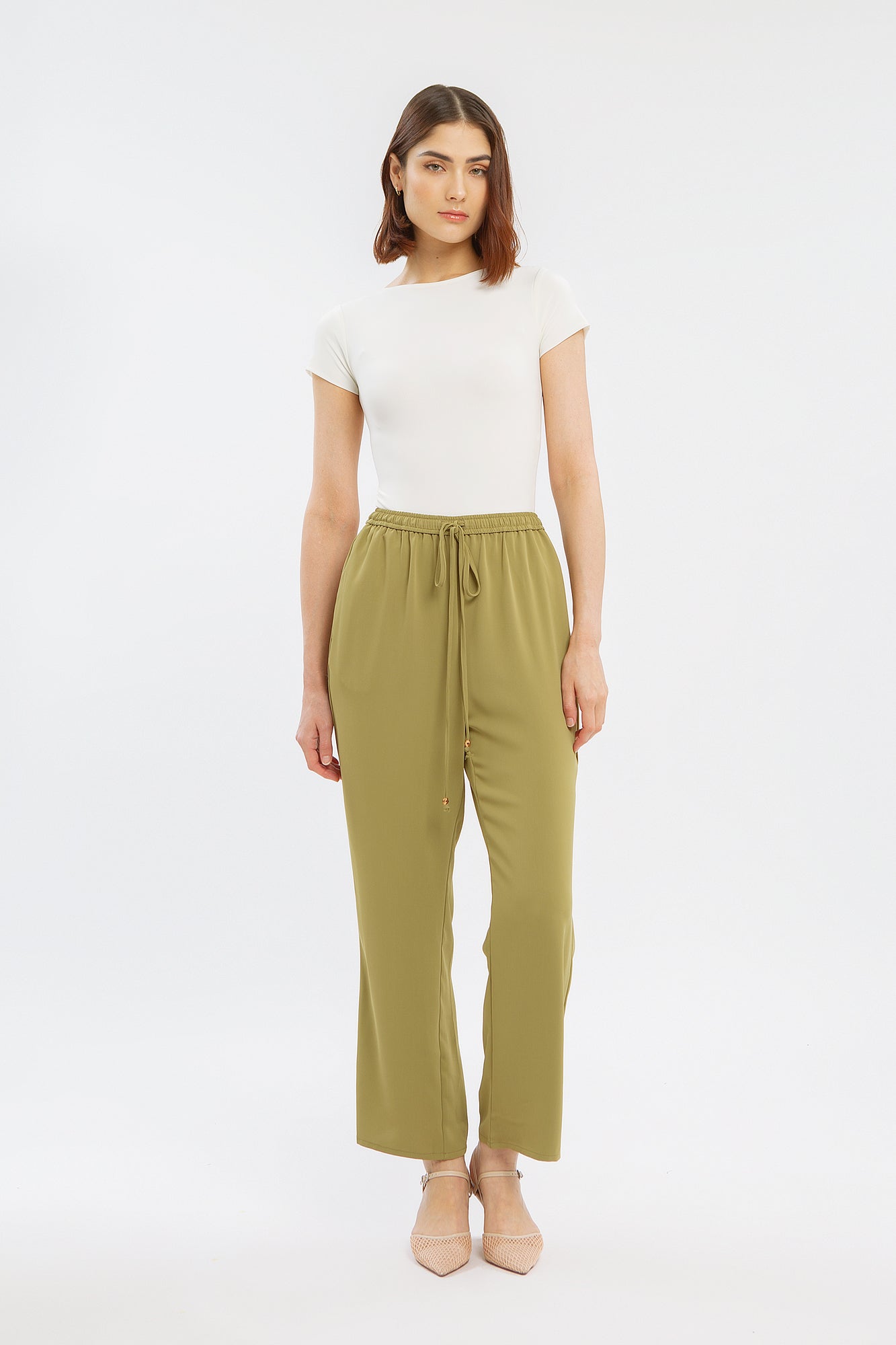 Minimal x Raline Shah Jasmine Pants Sage – Minimal Store ID