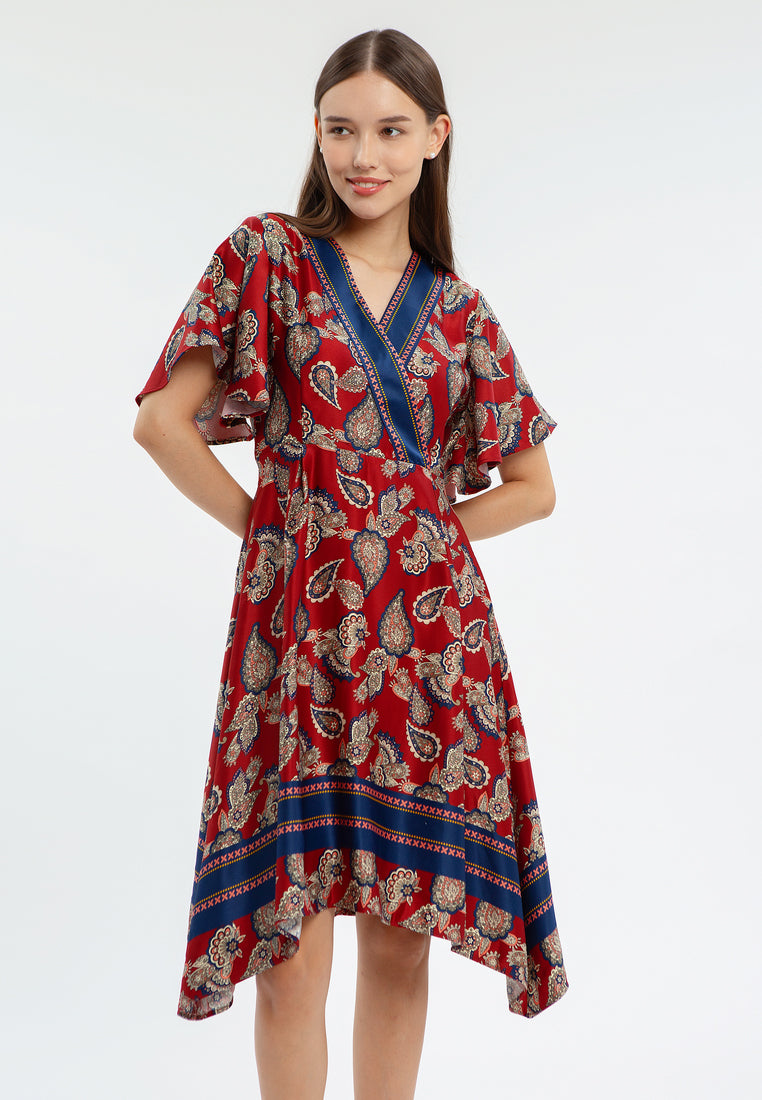 Minimal Chaliss Dress Red Velvet – Minimal Store ID