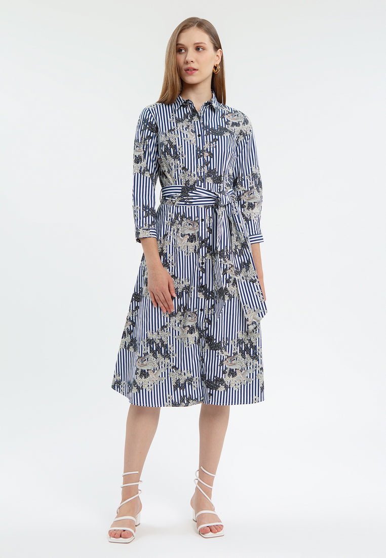 Minimal Armor Dress Blue Black – Minimal Store ID