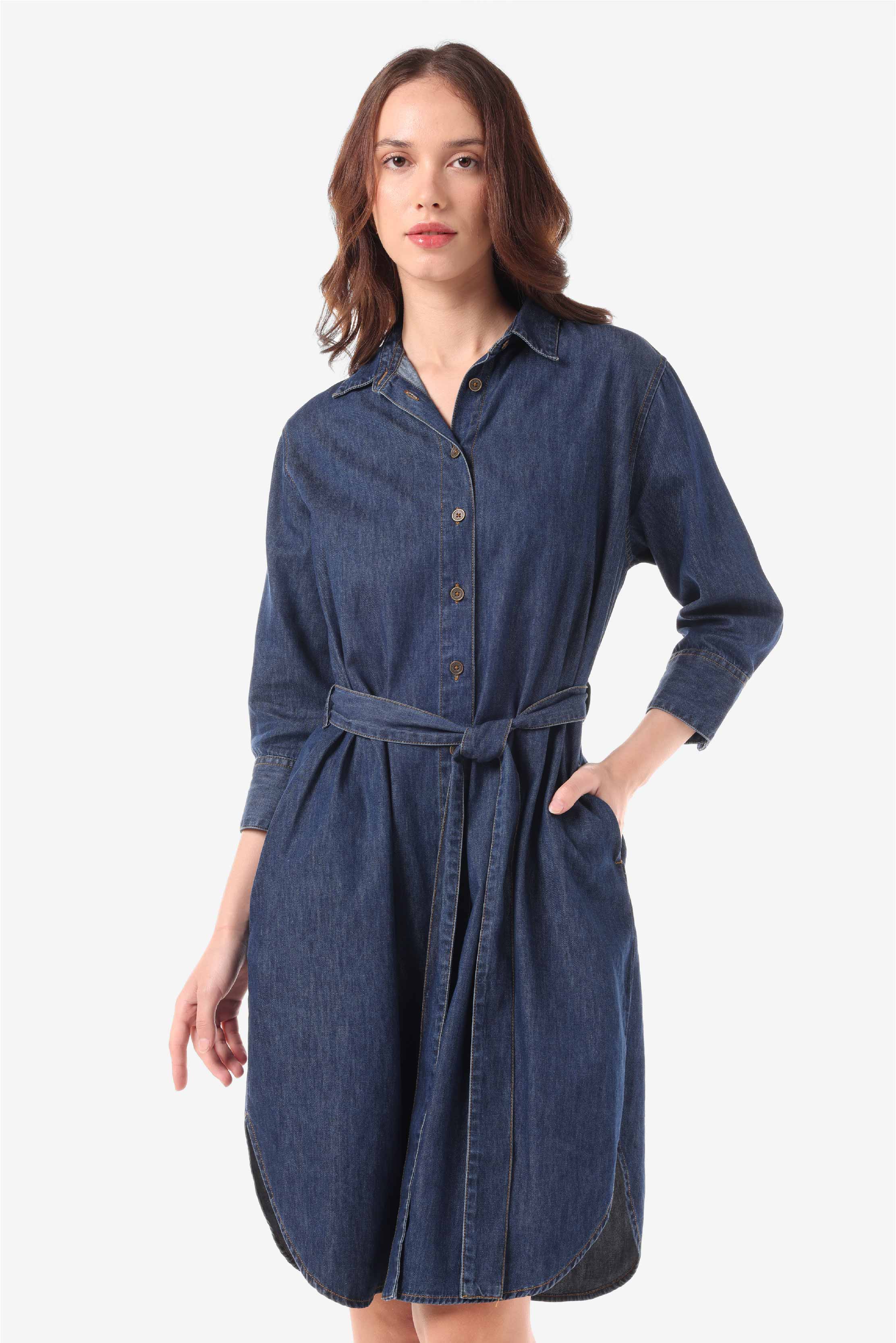 Minimal BB Yoko Dress Navy – Minimal Store ID