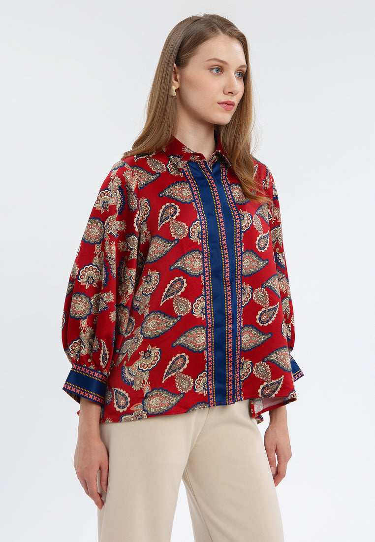 Minimal Chaliss Shirt Red Velvet – Minimal Store ID