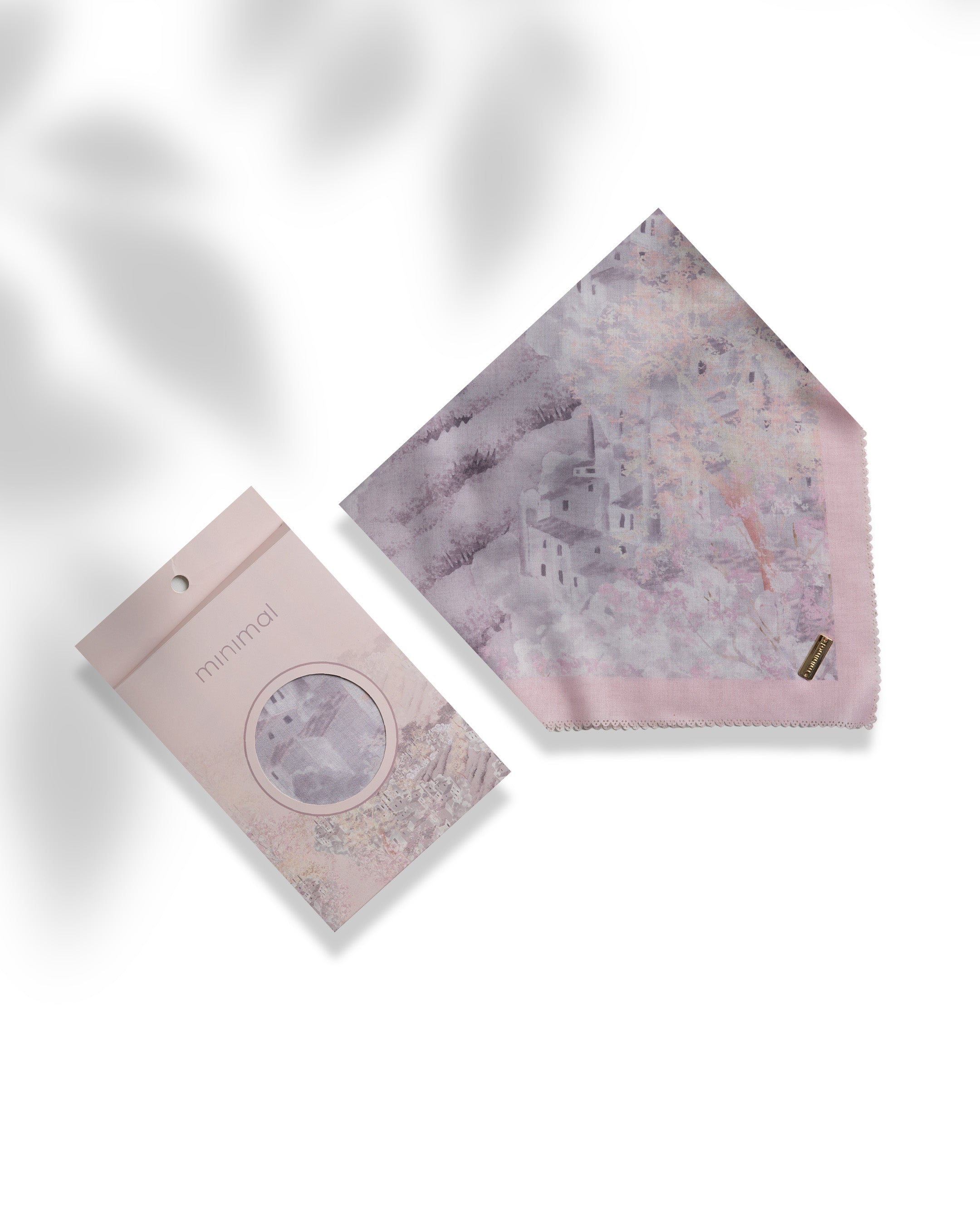 MINIMAL - Shiraz - Square Scarves - Light Pink – Minimal Store ID