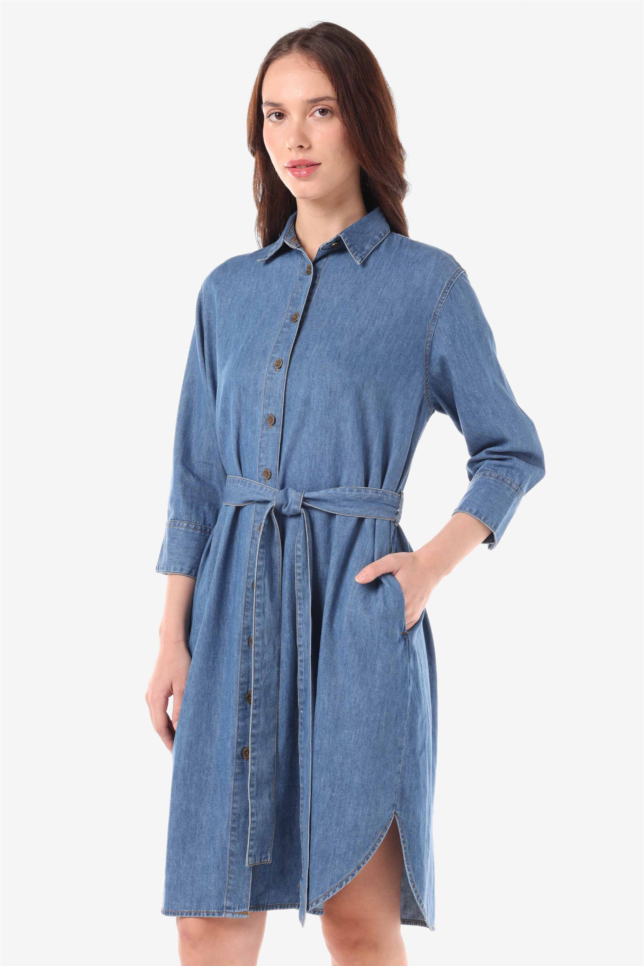 Minimal BB Yoko Dress Blue – Minimal Store ID