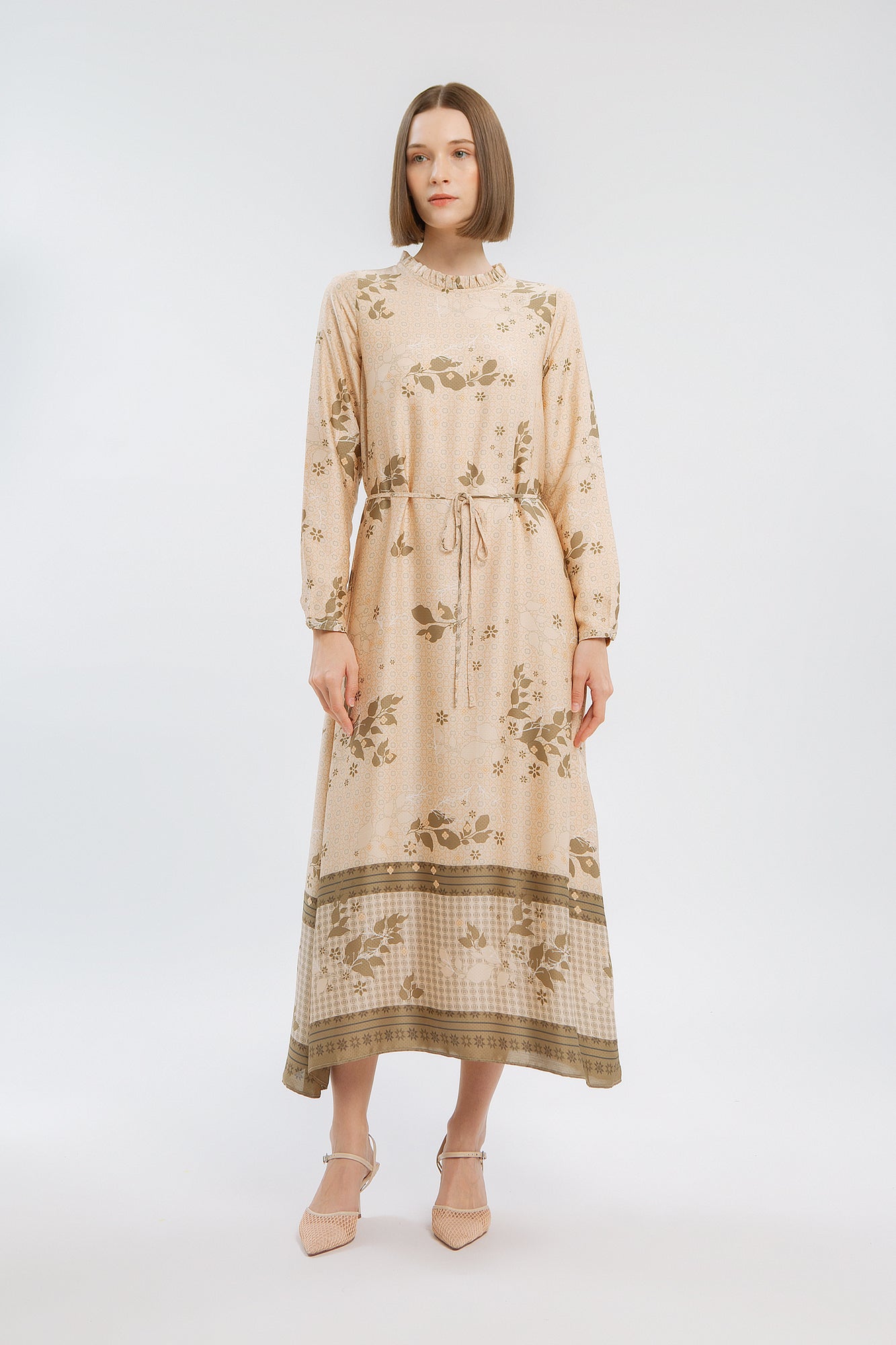 Minimal Sherine Dress Beige – Minimal Store ID