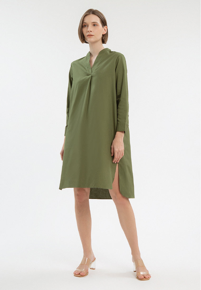 Minimal BB Deluna Dress Chive – Minimal Store ID